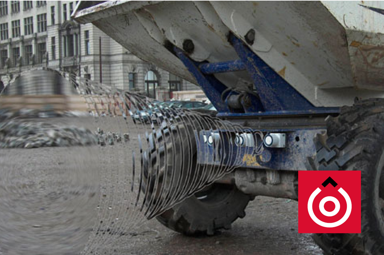 VCAS 200 Site Dumper Ultrasonic Detection - Spillard Vehicle Safety Systems