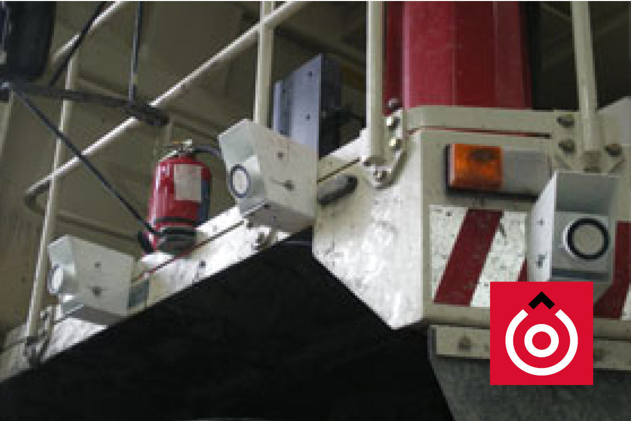 VCAS 200 Site Dumper Ultrasonic Detection - Spillard Vehicle Safety Systems