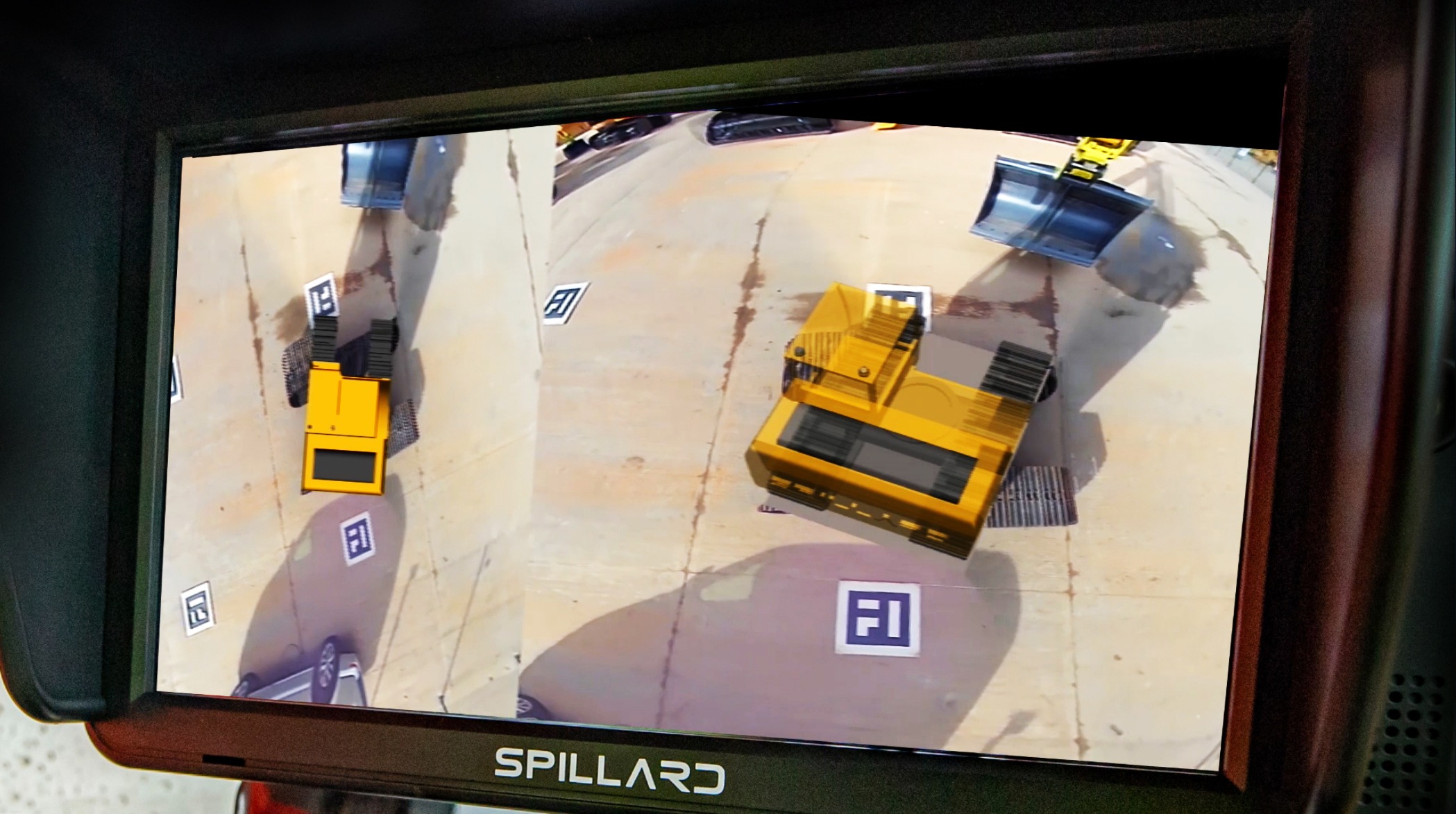 360° Surround View Bird's-eye Camera System - Spillard Vehicle Safety ...